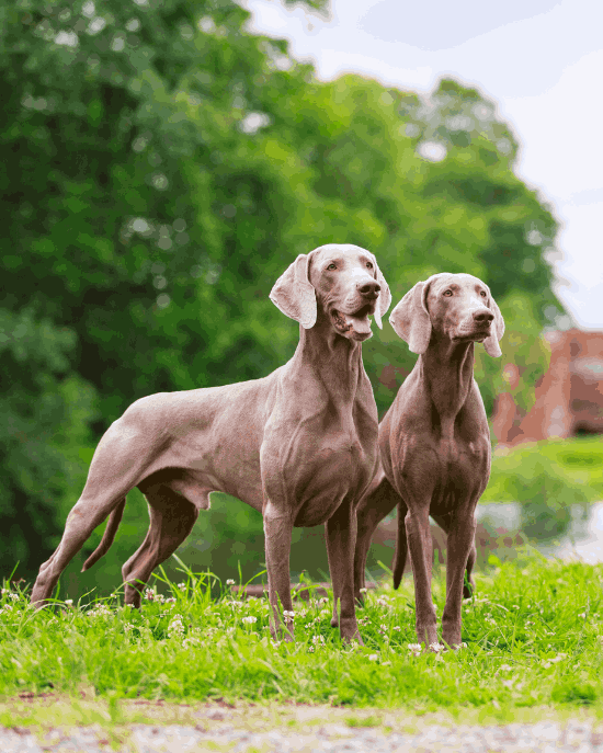 Výmarský ohař – šlechtěný lovec s elegancí a výkonem